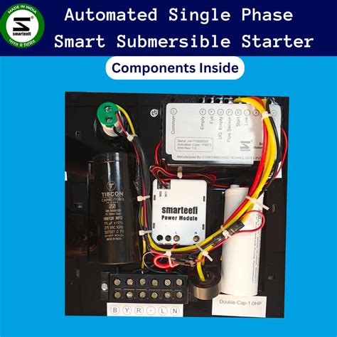 Smarteefi Smart Submersible Starter Automated Pump Controller