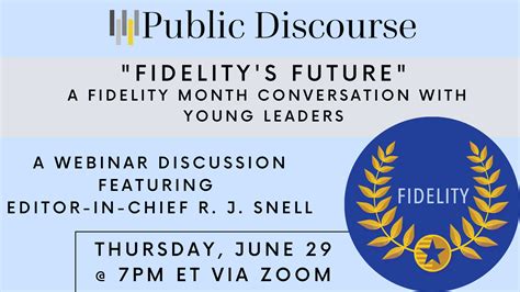 Fidelitys Future Public Discourse