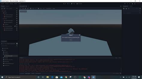 Help Please When I Try To Import My Gltf This Happens And It Is A Validated Gltf Rgodot