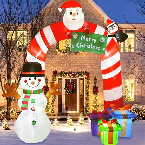 Lighted Outdoor Christmas Candy Cane Arch Candy Cane Arch