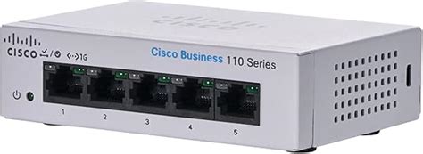 Amazon Com Cisco Business CBS110 5T D Unmanaged Switch 5 Port GE Desktop Ext PS Limited