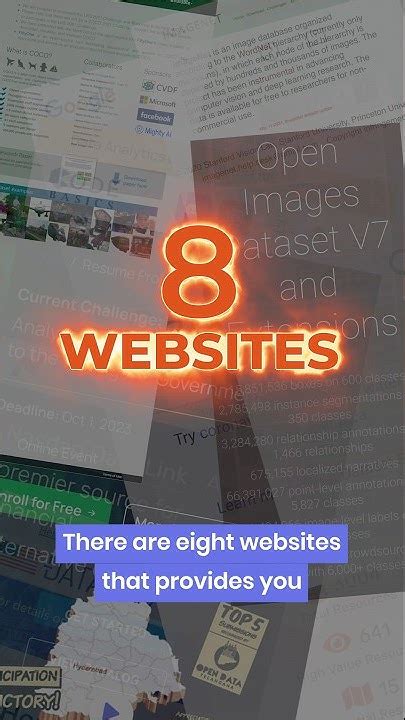 8 Portals For Datasets🤯codebasics Shorts Dataanalysis Data Youtube