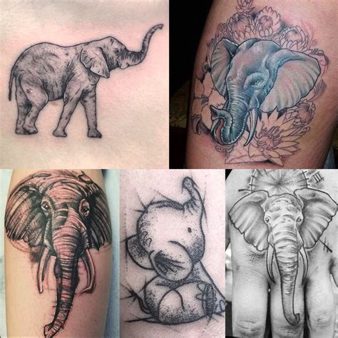 Buddhist Elephant Tattoo