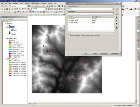 How Can I Get Elevation Slope And Aspect For Cer Esri Community
