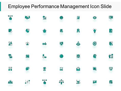 Employee Performance Management Icon Slide Bulb I197 Ppt Powerpoint Presentation Show