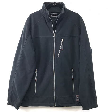 Vintage Killtec Technical Outdoor Level 3 Black Fleece Jacket Mens