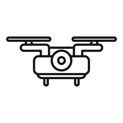 New Modern Operator Icon Outline Vector Control Creative Layout