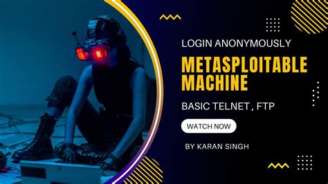 Login Anonymously Into Metasploitable Machine 😈 By Open Ftp And Telnet Port Youtube