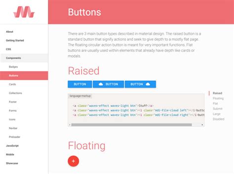 Materialize 响应式 Material Design 框架html5技术网