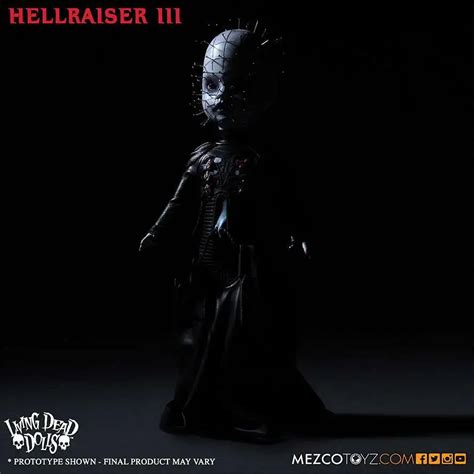 Living Dead Dolls Hellraiser Iii Hell On Earth Pinhead 10 Doll Black Outfit Mezco Toyz Toywiz