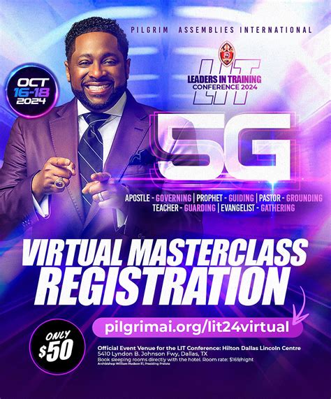 Lit Conference 2024 Virtual Masterclass Pilgrim Assemblies