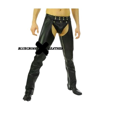 Leather Assless Chaps Etsy
