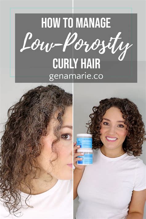 How To Manage Low Porosity Curls Low Porosity Ft Texture ID Gena Marie