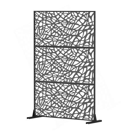 Liyu Metal Privacy Screens And Plastic Panels With Free Standing