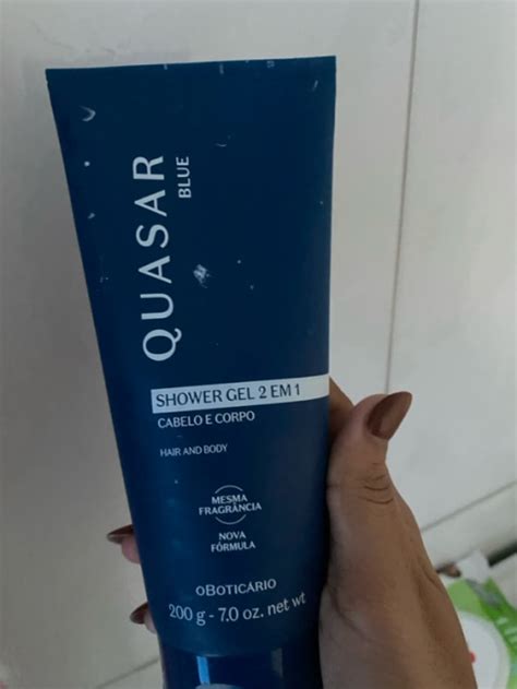 Shower Gel Cabelo E Corpo Quasar Blue 200g O Boticário