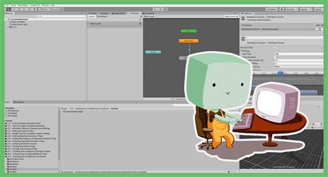 3 7 creating and configuring animator layers unity learn