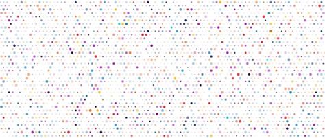 premium vector abstract colorful random dots background