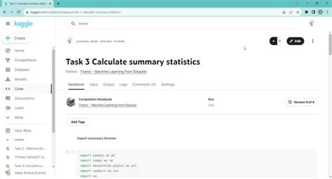 Video Juthisha Jayan On Linkedin Task3 Python3 Internshipdiaries Dataanalytics Datascience