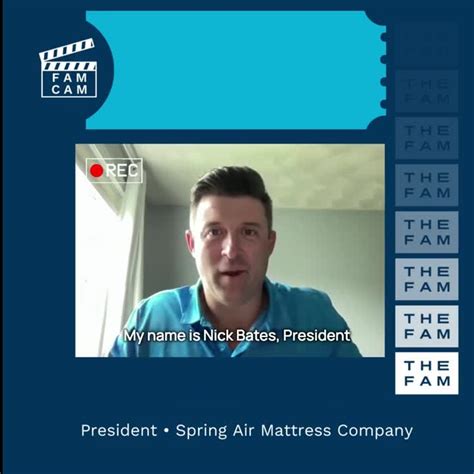[video] Nicholas Bates On Linkedin Fam Cam Nick Bates