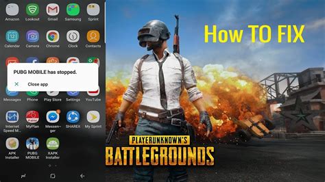 How To Fix PUBG MOBILE Has Stopped Problem YouTube