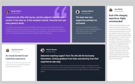 Testimonial Grid Section With Tailwind Css Coding Challenge Solution Frontend Mentor