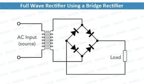 Bridge Rectifier Circuits Bridge Rectifiers And Applications Madpcb