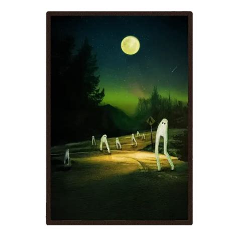 Fresno Nightcrawler Sighting Poster Aesthetic Wall Art