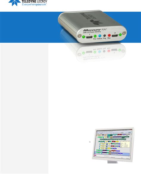 Usb 20 Type C Data Sheet Datasheet By Teledyne Lecroy Digi Key