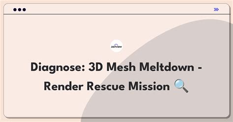 Zeitview 3d Mesh Rendering Errors Root Cause Analysis Nextsprints