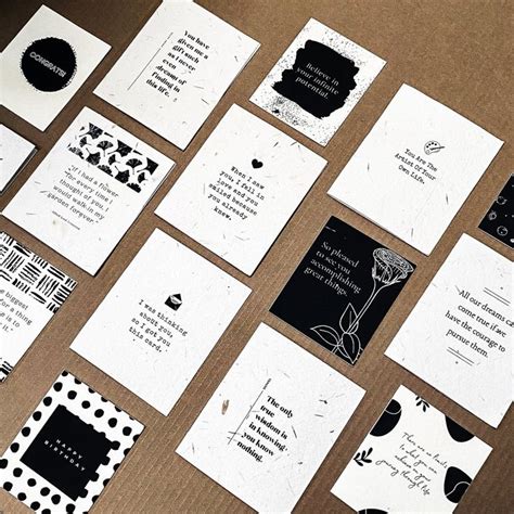 Assorted Card Pack Final Sale Handmade Paper Cards Paper Cards