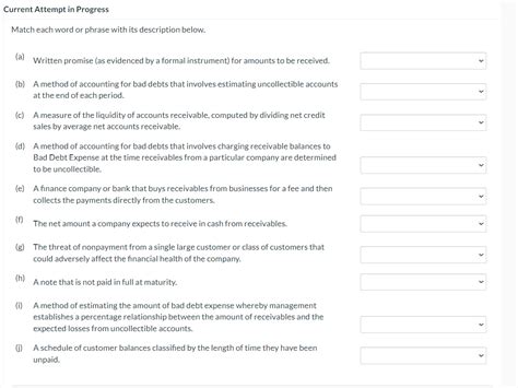 Solved The Options Are Notes Receivable Factor Chegg Com