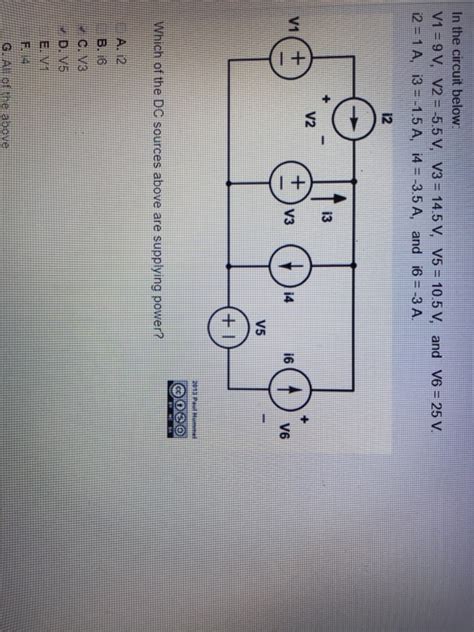 solved in the circuit below v1 9 v v2 5 5 v v3 14 5