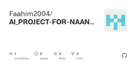 github faahim2004 ai project for naan mudhalvan
