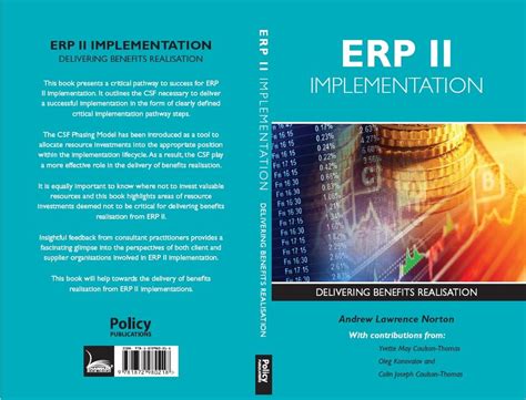 PDF ERP II Implementation Delivering Benefits Realisation