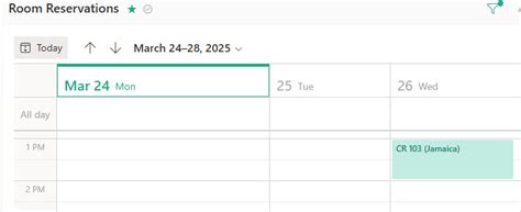 How To Create A Room Reservation Solution In Sharepoint Out Of The Box