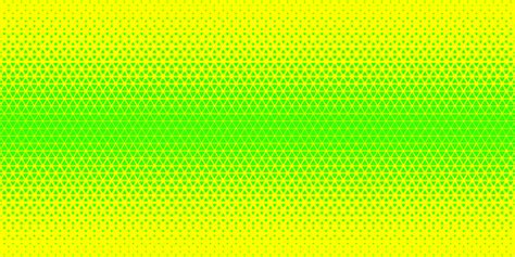 Yellow Lime Green Halftone Triangles Pattern Abstract Geometric Gradient Background Vector