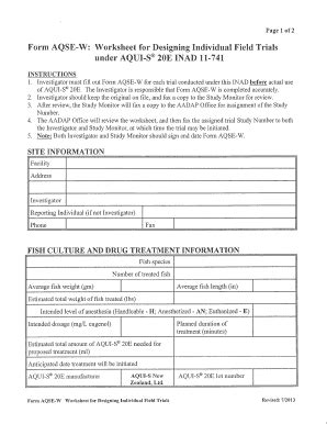 Fillable Online Fws Page Page Of Form AQSE V Worksheet For Designing Fws Fax Email