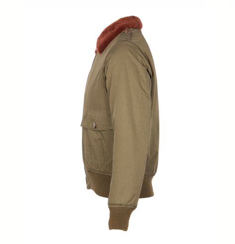 1943 B10 Flight Jacket Olive Drab Idle Torque