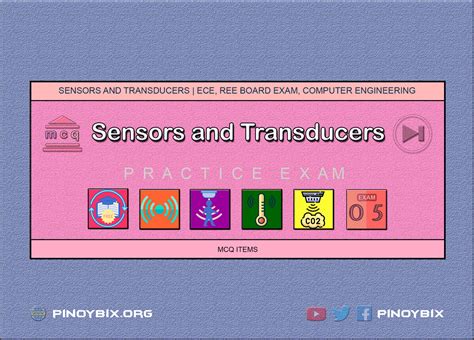 Mcq In Sensors And Transducers Part 5 Ece Board Exam