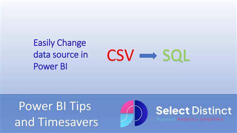 Power BI Change Data Source PPT