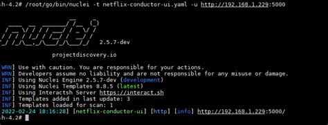 Netflix Conductor UI Detection Issue Projectdiscovery Nuclei Templates GitHub