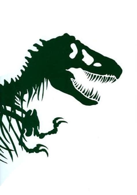 Jurassic Park Decal Jurassic Park Decal For Car Window Dinosaur Decal