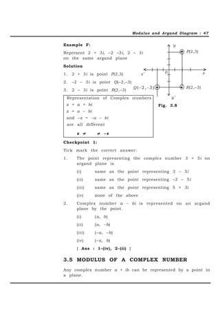 Modulus And Argand Diagram PDF