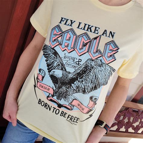 Scripture Fly Like An Eagle Ranch Swag