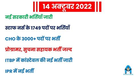 Ia And Programmer Bharti Cho New Vacancy Rajasthan Today News Latest Govt Jobs Youtube