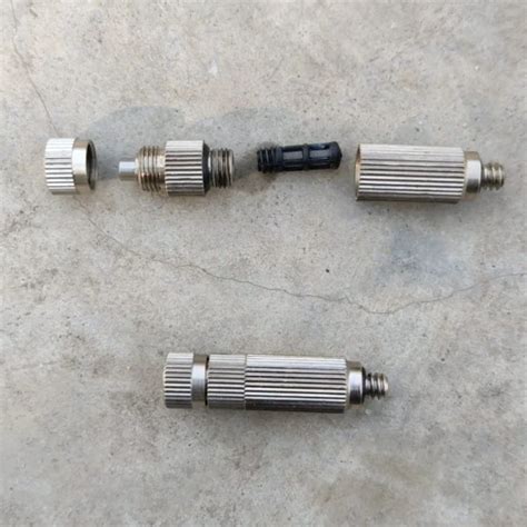 Air Atomising Brass High Pressure Misting Nozzle For Industrial At