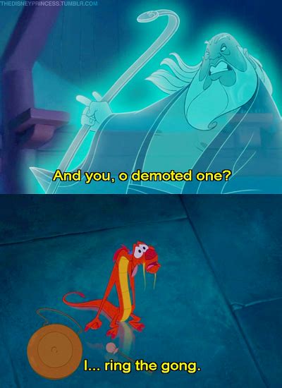 44 Mushu Quotes Ideas Mushu Disney Funny Disney Memes