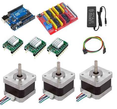 Kit Grbl Mini Cnc Arduino Driver Nema Shield Cnc Web Electro