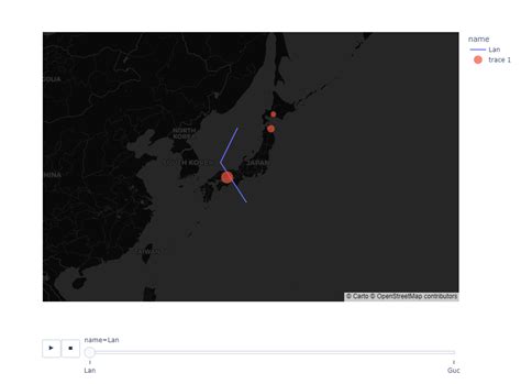Python Polars How To Overlap Map A Made By Plotly Express With Animation On Top Of Map B