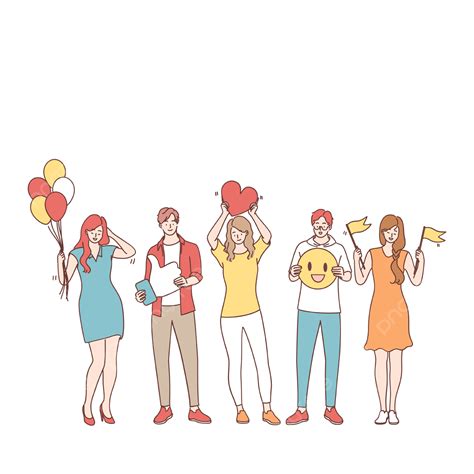 긍정적인 생각과 감정 개념 긍정적인 행복하다 생각 Png 일러스트 및 벡터 에 대한 무료 다운로드 Pngtree